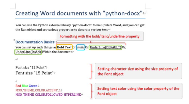 【python×word】create Document Paragraph And Sentence With Python Docx Pythonでもっと自由を