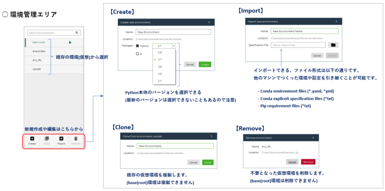 【python開発環境】anacondaの導入と便利な使い方【入門】 Pythonでもっと自由を